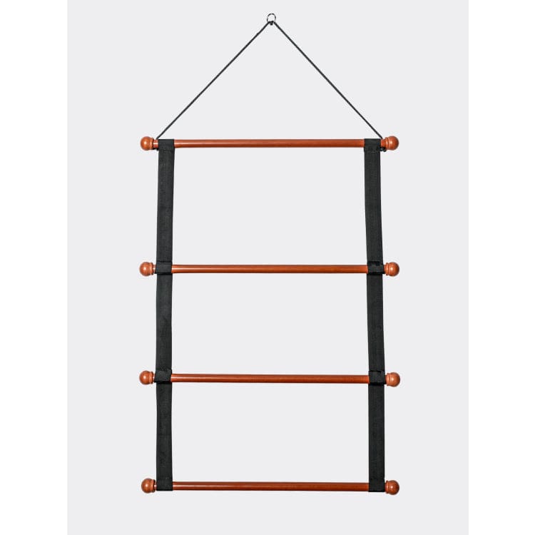 Equiline Luxury Wooden Rack Racky Black - Boomerang Equestrian